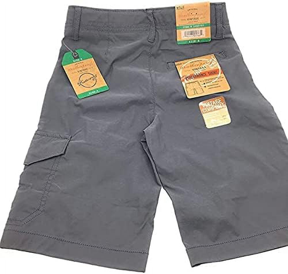 Weatherproof Vintage Boys' Cargo Shorts (Grey, 5) - Walmart.com