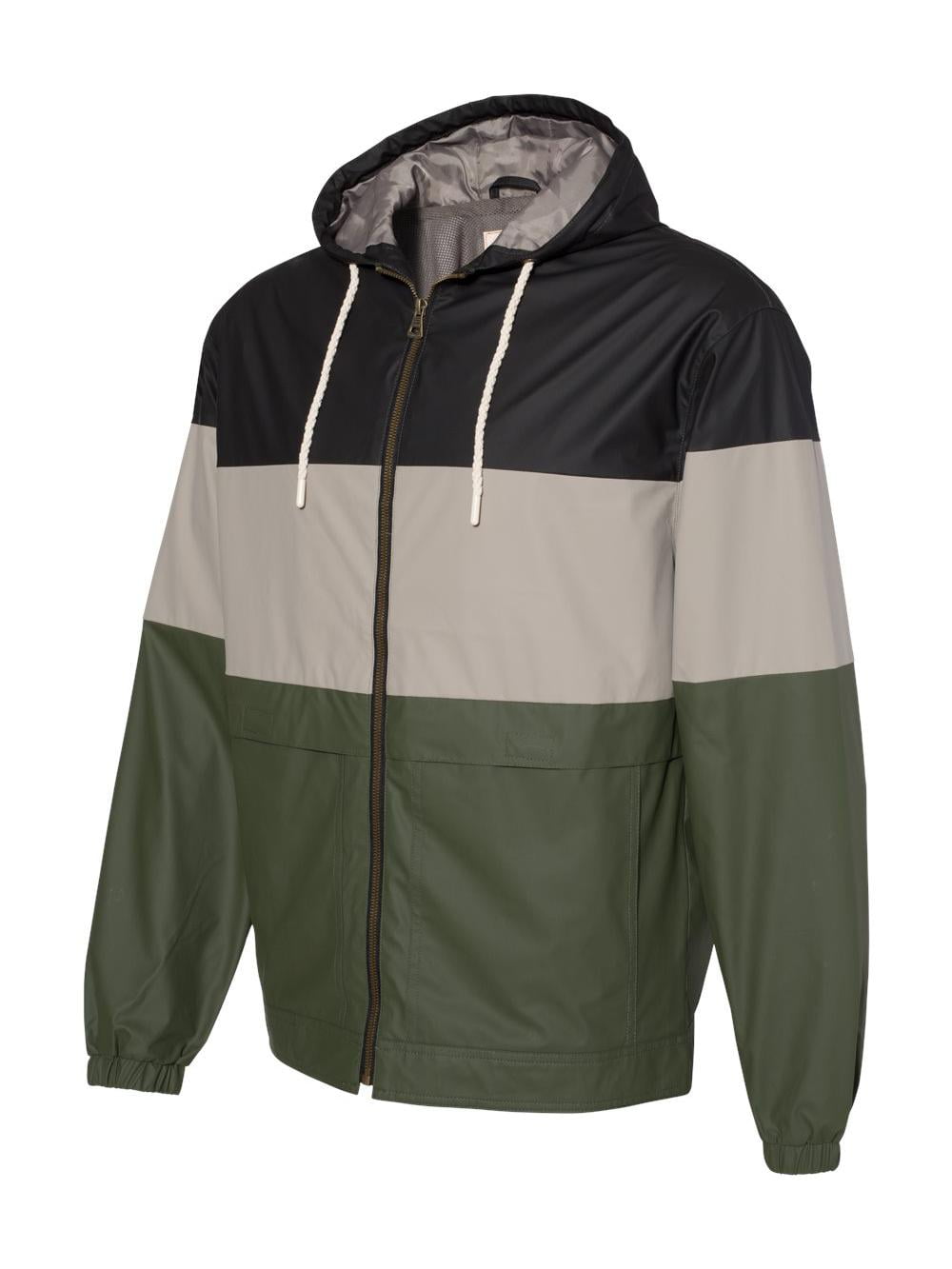 Weatherproof - Vintage Colorblocked Hooded Rain Jacket - 20601 ...