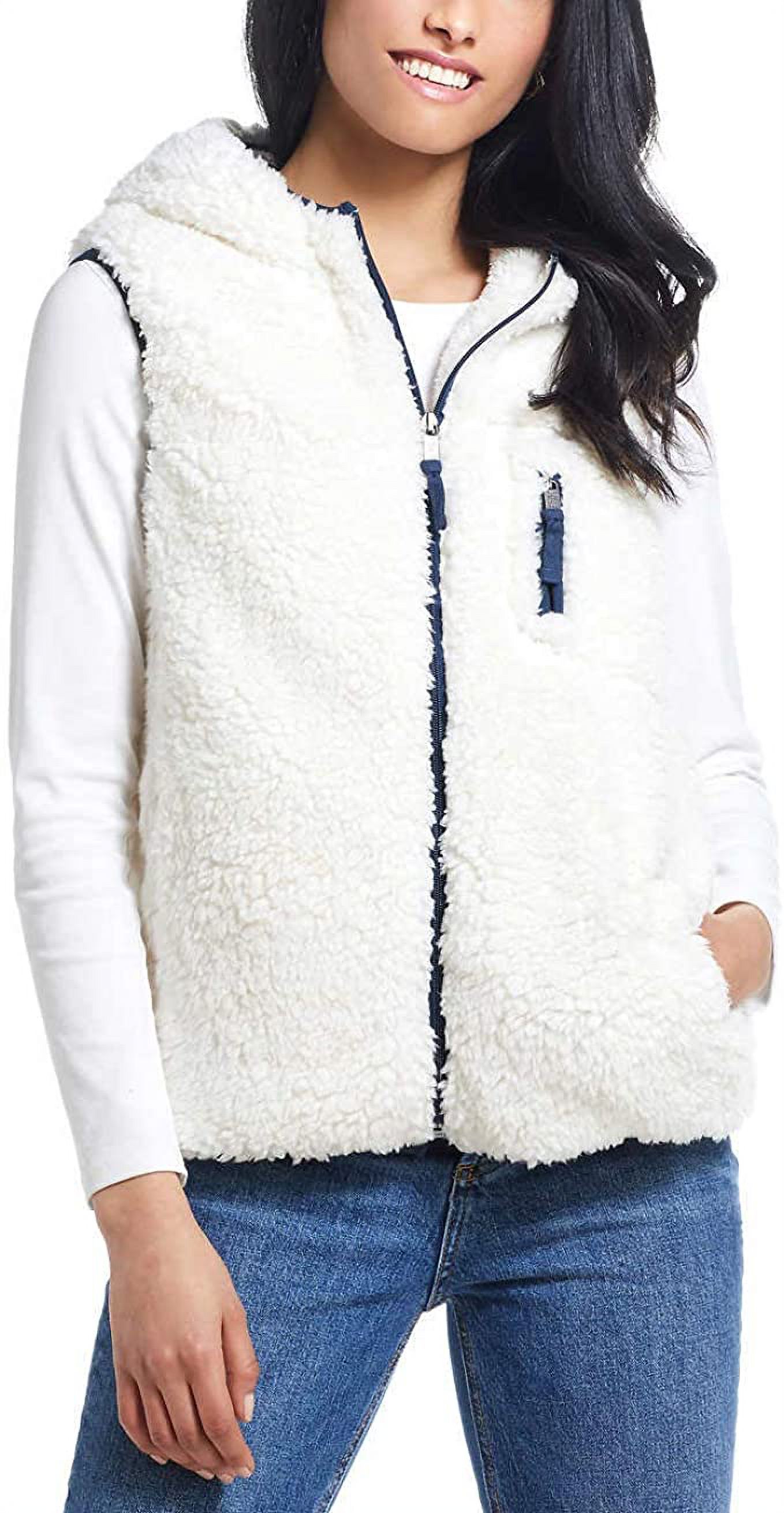 Weatherproof Vintage Ladies' Comfy Vest Size: XX-Large, Color: White ...