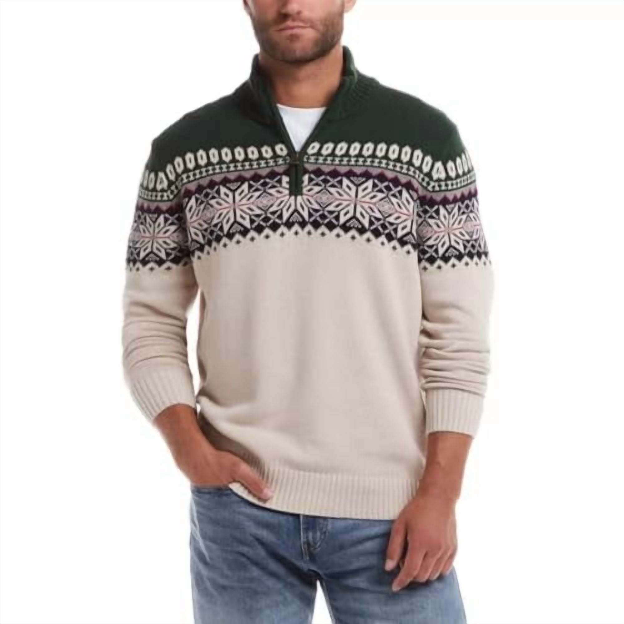 Weatherproof Vintage Mens Sweaters in Mens Clothing | Green - Walmart.com