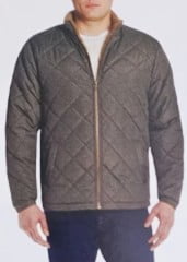 Weatherproof Vintage Men’s Fleece Lined Puffer Jacket (Green, L ...