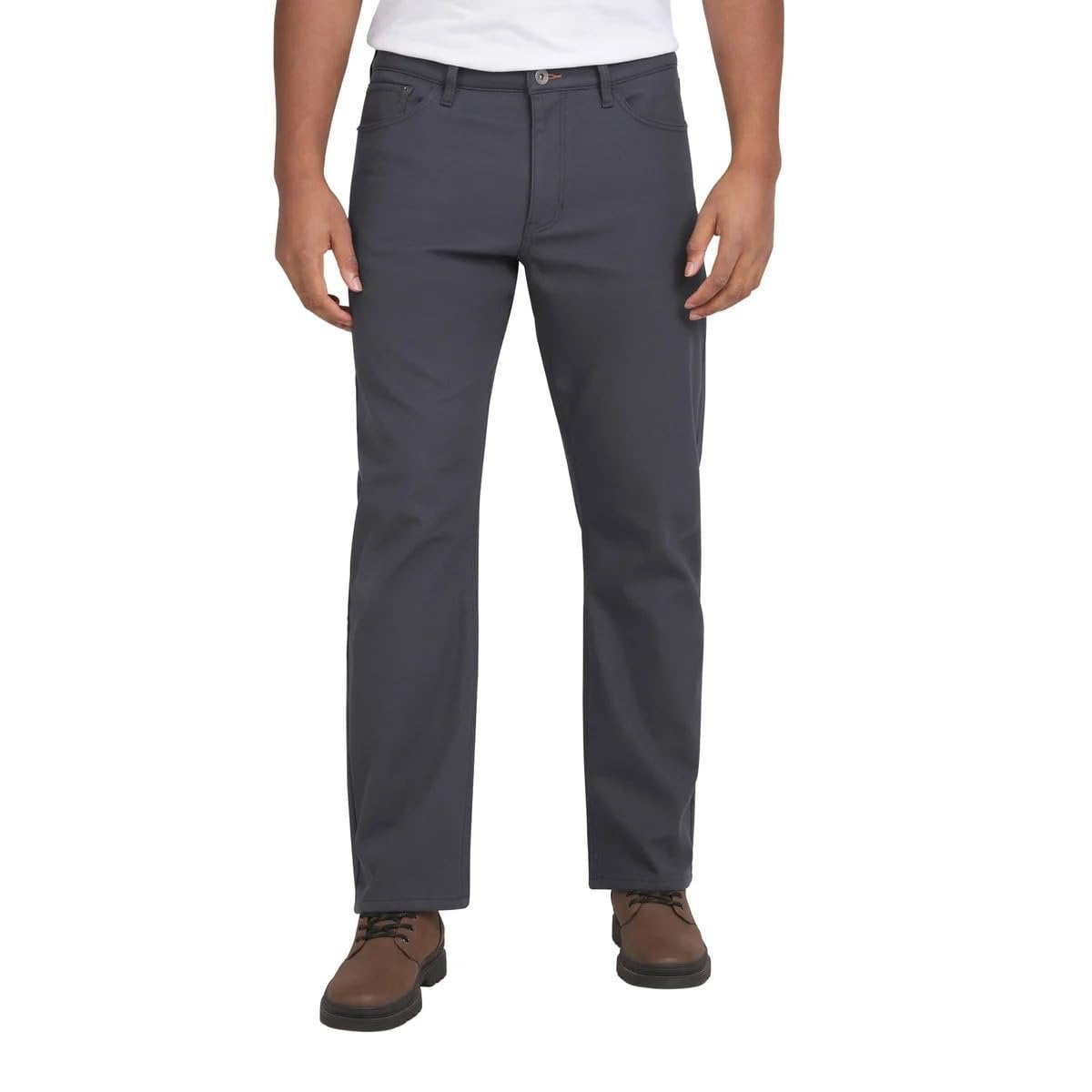 Weatherproof Vintage Mens Bonded Fleece Lined Canvas Pant Blue, 30W x ...