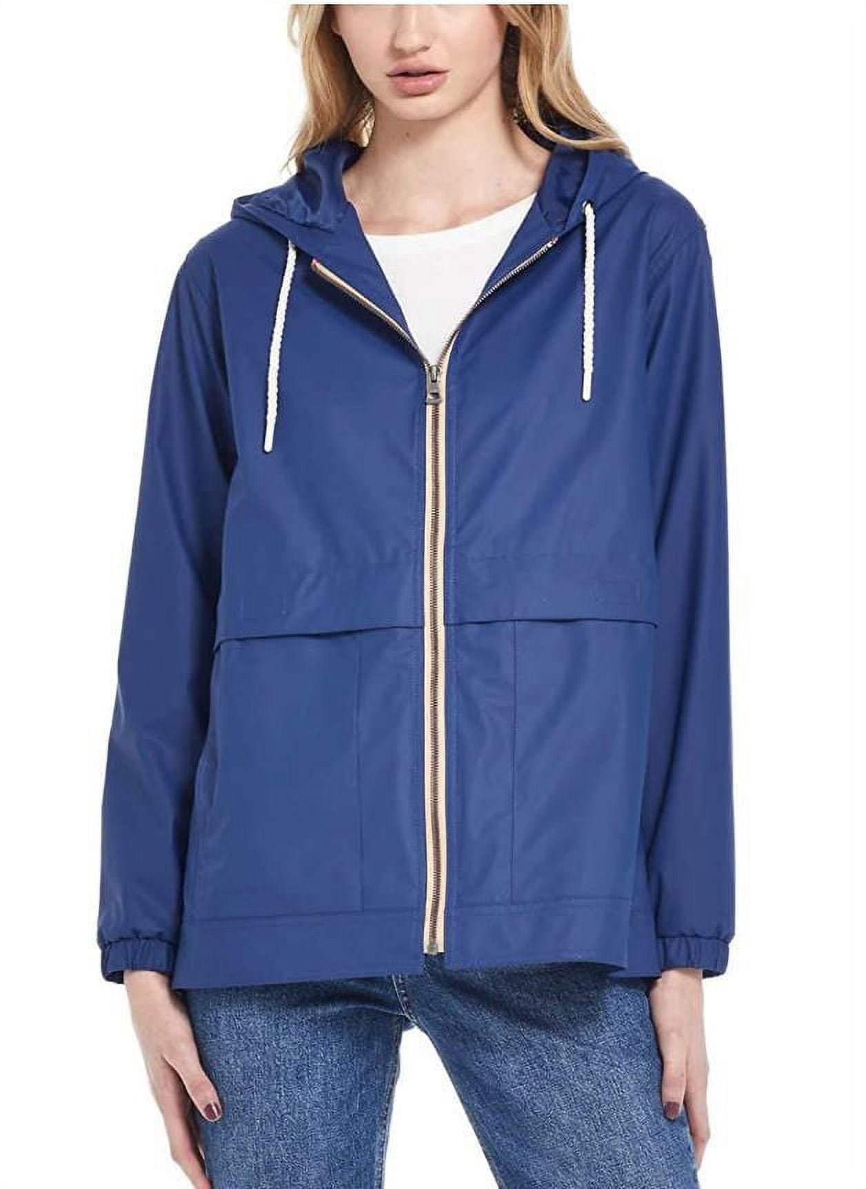 Weatherproof Vintage Womens Rain Slicker Jacket Twilight Blue Small ...