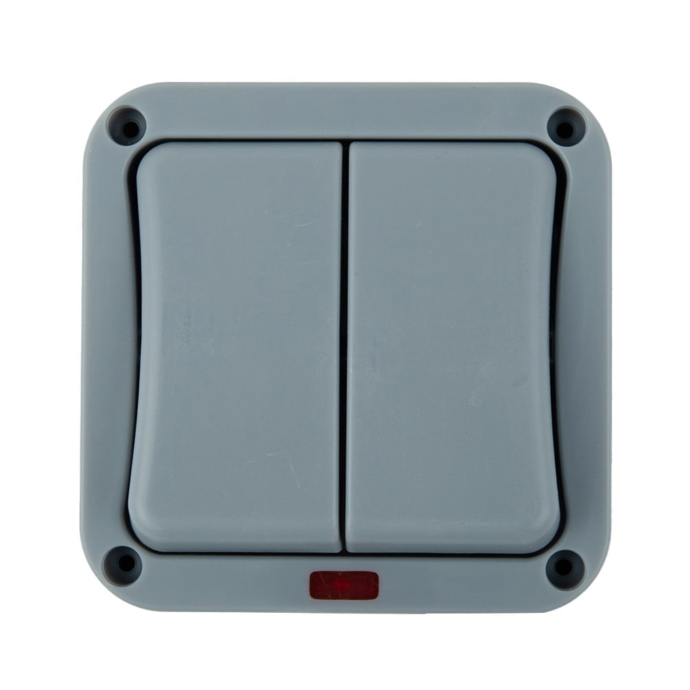 Weatherproof Waterproof Ip66 1 Gang 2 Gang Light Switch Outdoor Storm ...