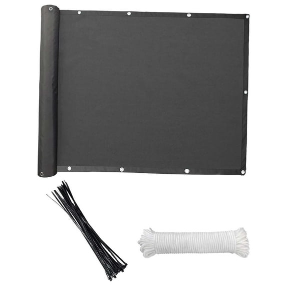 Weatherproof Wind Protection Windscreen, Privacy Screen Balcony ...