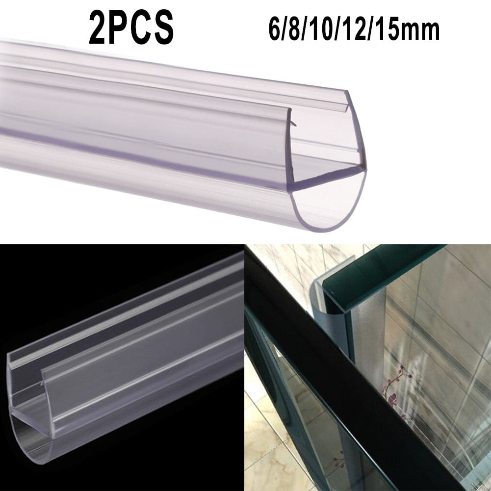Weatherstrip High Quality Shower Seal Rubber Strip 2pcs Window Barn ...