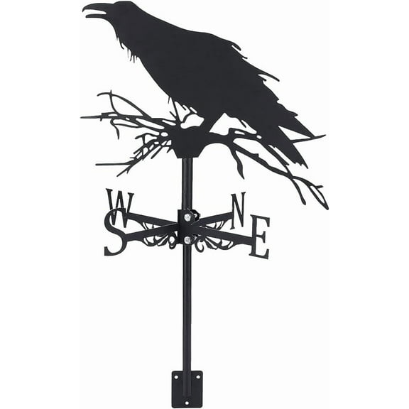 1set Weathervane Elk Ornament Wind Vane Weathercock Metal Weather Vane ...