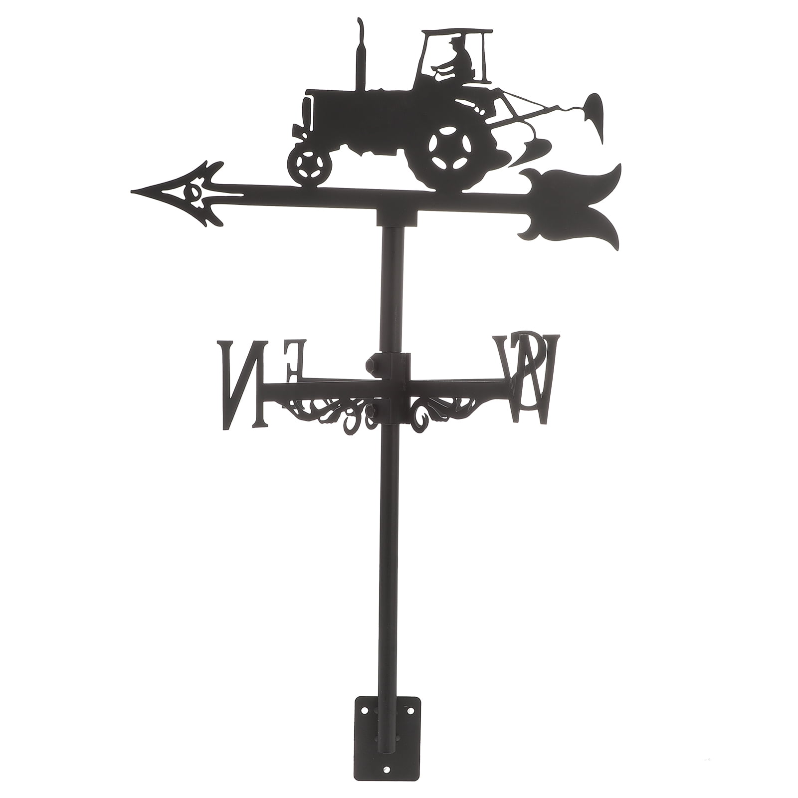 Weathervane, Tractor Design Weathervane Iron Art Weather Vane Metal ...