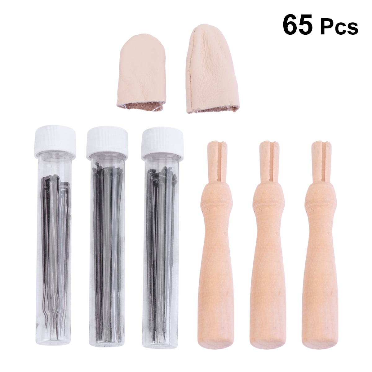 Weave Needle and Thread Working Woolen Felt Roving Knitting Kit ...