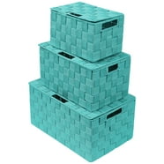 Woven Storage Basket - Grey - Walmart.com