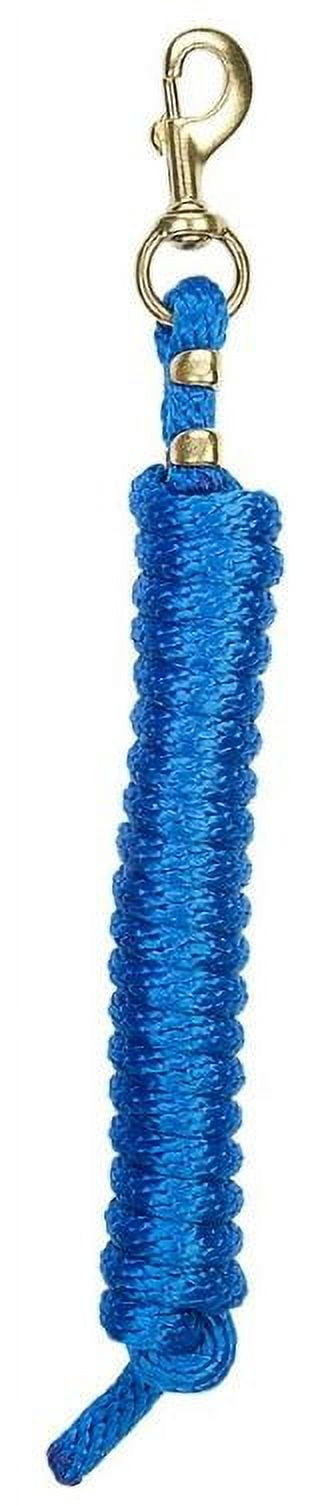 Weaver 10' Solid Poly Lead Rope with Bolt Snap, Blue - Walmart.com