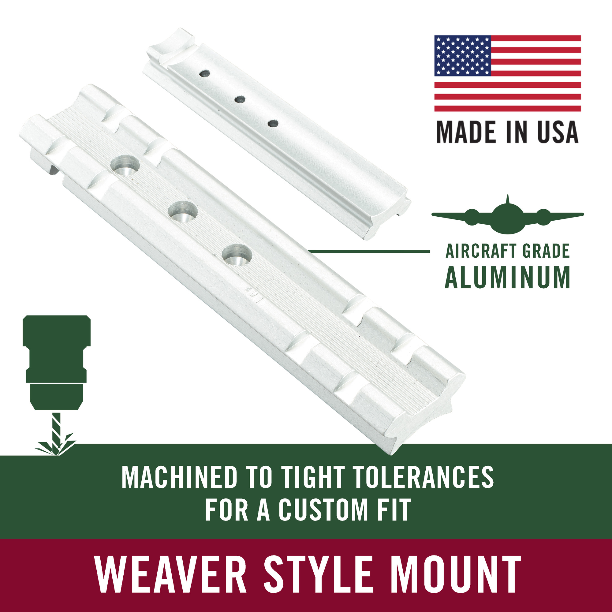 Weaver Detachable 48071 Top Mount Scope Base-71 Browning Sako - Walmart.com