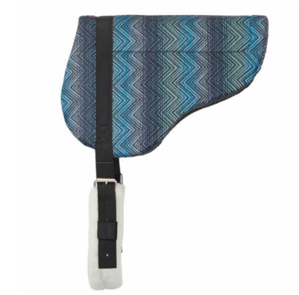 Weaver Leather All Purpose Bareback Pad - Blue Zig Zag - Walmart.com