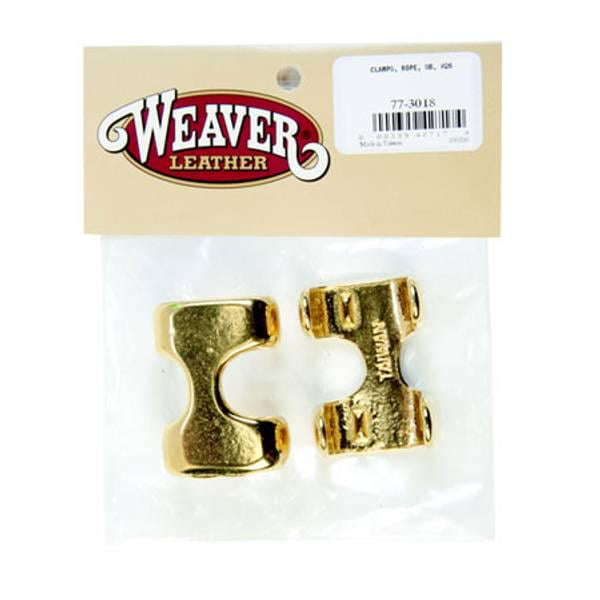 Weaver Leather Brass Rope Clamps - Walmart.com