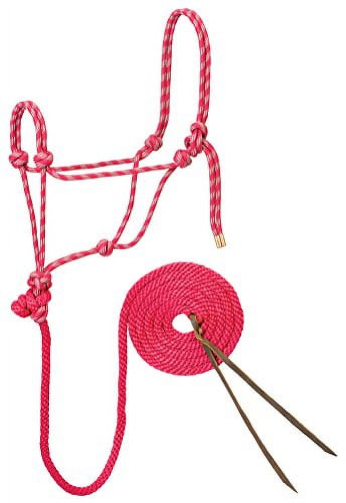 Weaver Leather Diamond Braid Reflective Rope Halter & Lead - Walmart.com