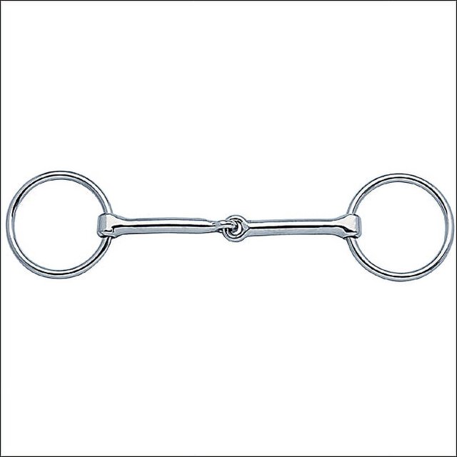 Weaver Leather Draft Horse Bit 6 Inch Snaffle Mouth Stainless Steel ...