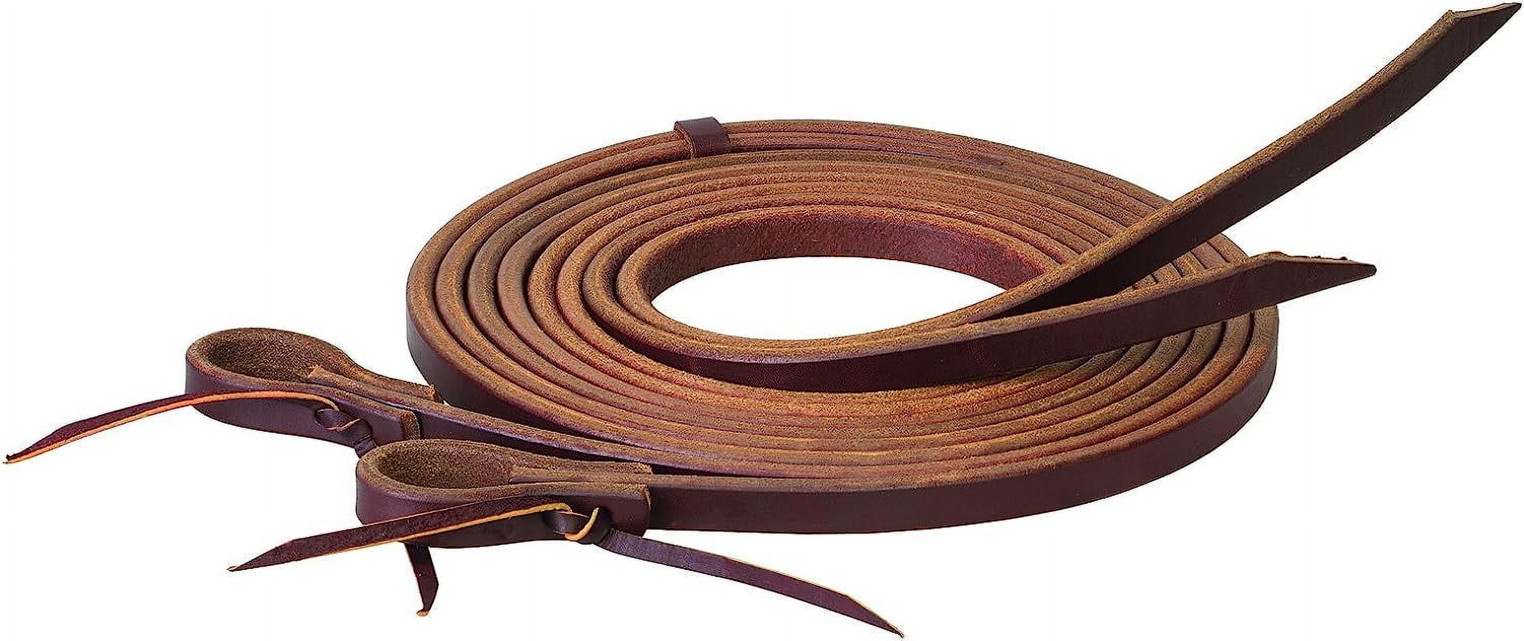 Weaver Leather unisex adult Split horse reins, Golden Chestnut, 5 8 x ...
