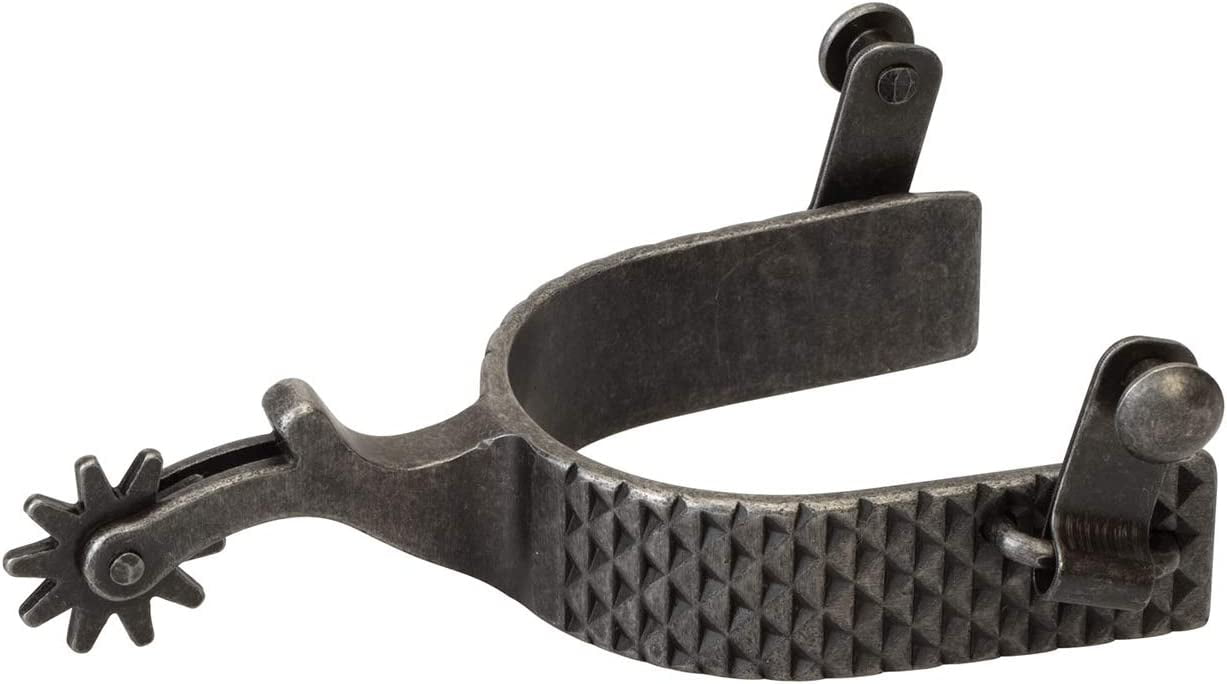 Weaver Leather unisex adult Spurs, Black Rasp, Mens US - Walmart.com