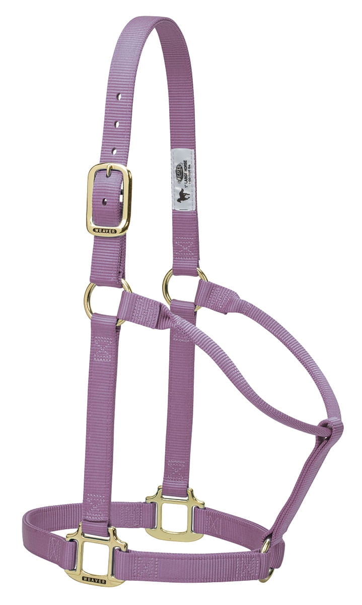 Weaver Original Nylon Halter Color: Lavender Size: Large - Walmart ...