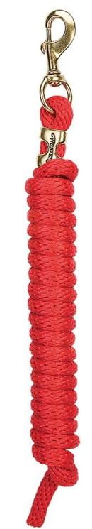 Weaver 10' Solid Poly Lead Rope with Bolt Snap, Red - Walmart Business ...