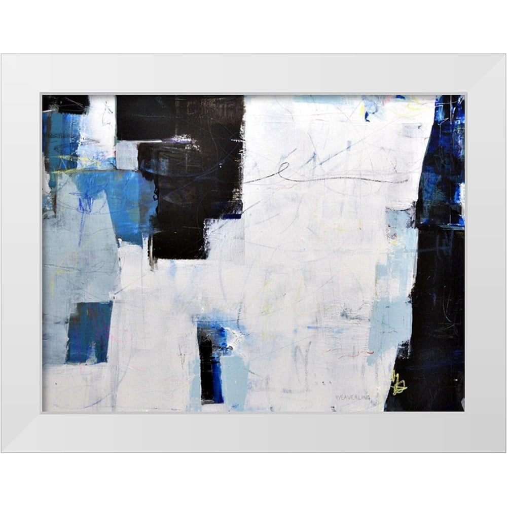 Weaverling, Julie 32x25 White Modern Wood Framed Museum Art Print ...