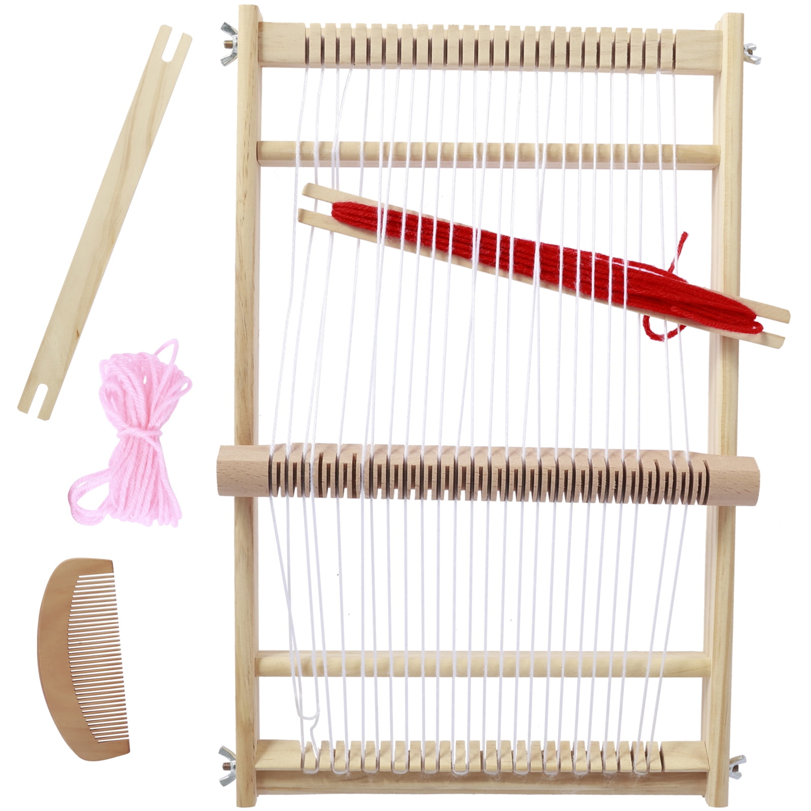 Customer reviews for Weaving Loom Kit,Wooden Multi-Craft Loom for Kids ...