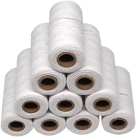 Weaving Strings - Warp Thread - 1mm 2-ply Cord – Cotton Yarn – Macrame ...