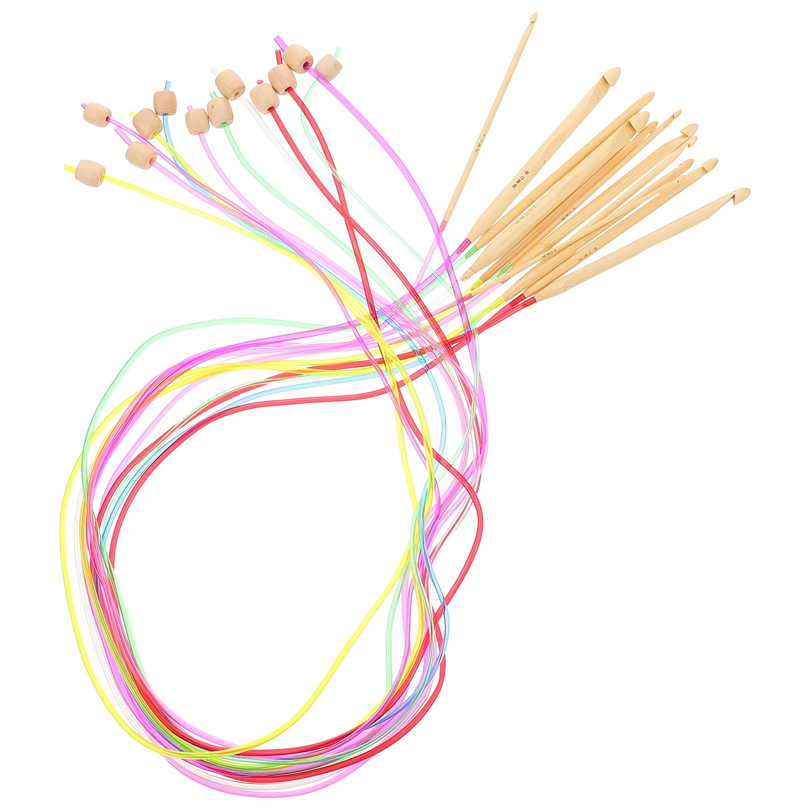 Weaving Tool Set Rug Knitting Needle Kit Braid Chrochet Hook Afghan ...