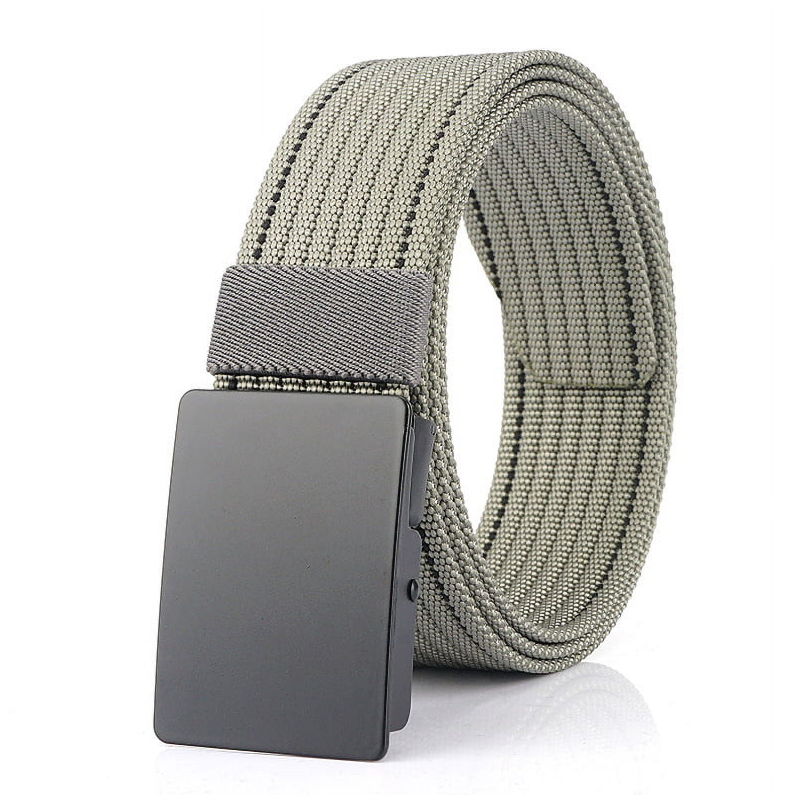 Web Belts for Men - Nylon Belt- Fully Adjustable Casual Belt Strap ...