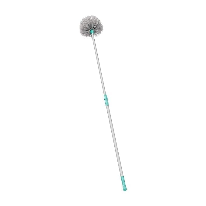 Web COB Broom 5 ft Pack of 1 with Long Stainless Steel Rod Extendable ...