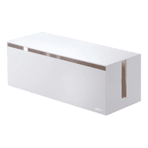 BlueLounge, Cable Management Box, 15.75" L x 5.75" W x 4.25" H, Black ...