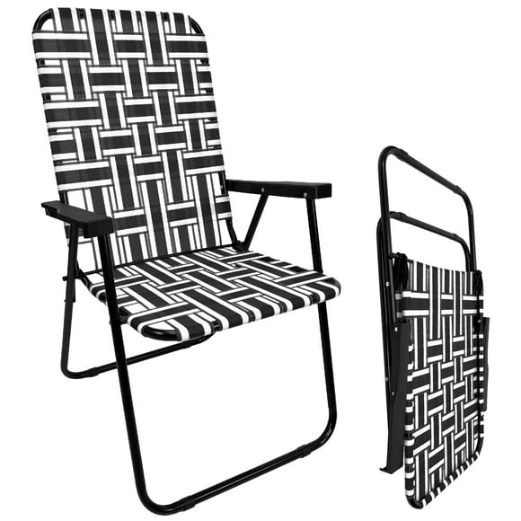 Aluminum Webbed Folding Lawn Chairs