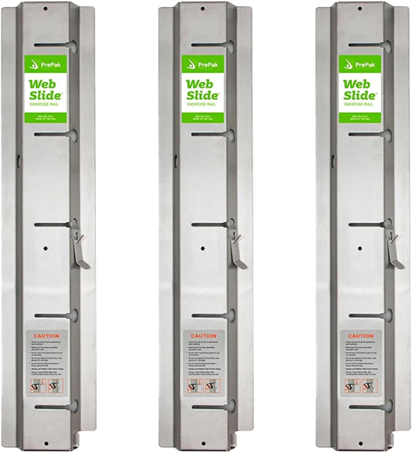 Web Slide-Exercise Rail System, Pack of 3 - Stainless Steel - Perfect ...