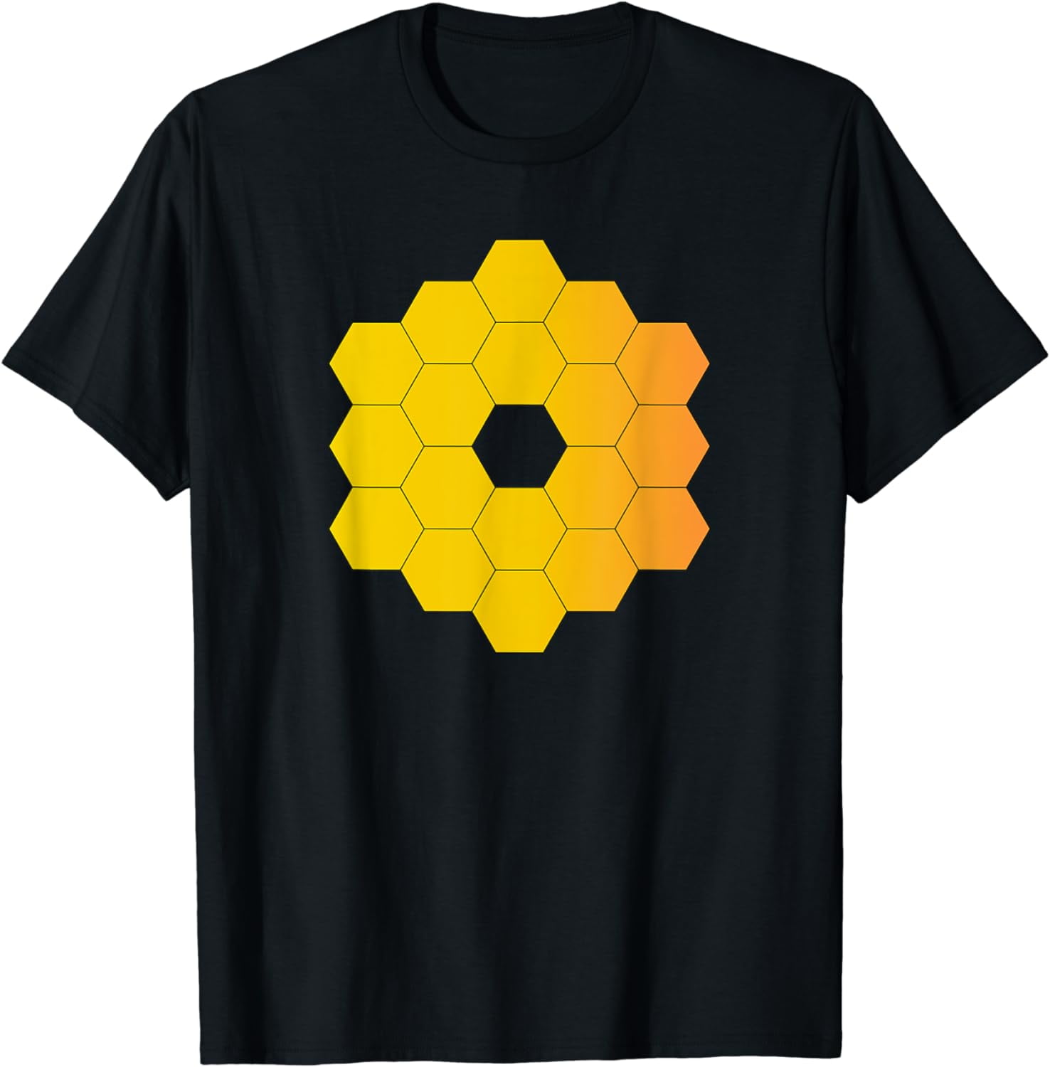 Webb Space Telescope Mirror Design Science Universe JWST T-Shirt ...