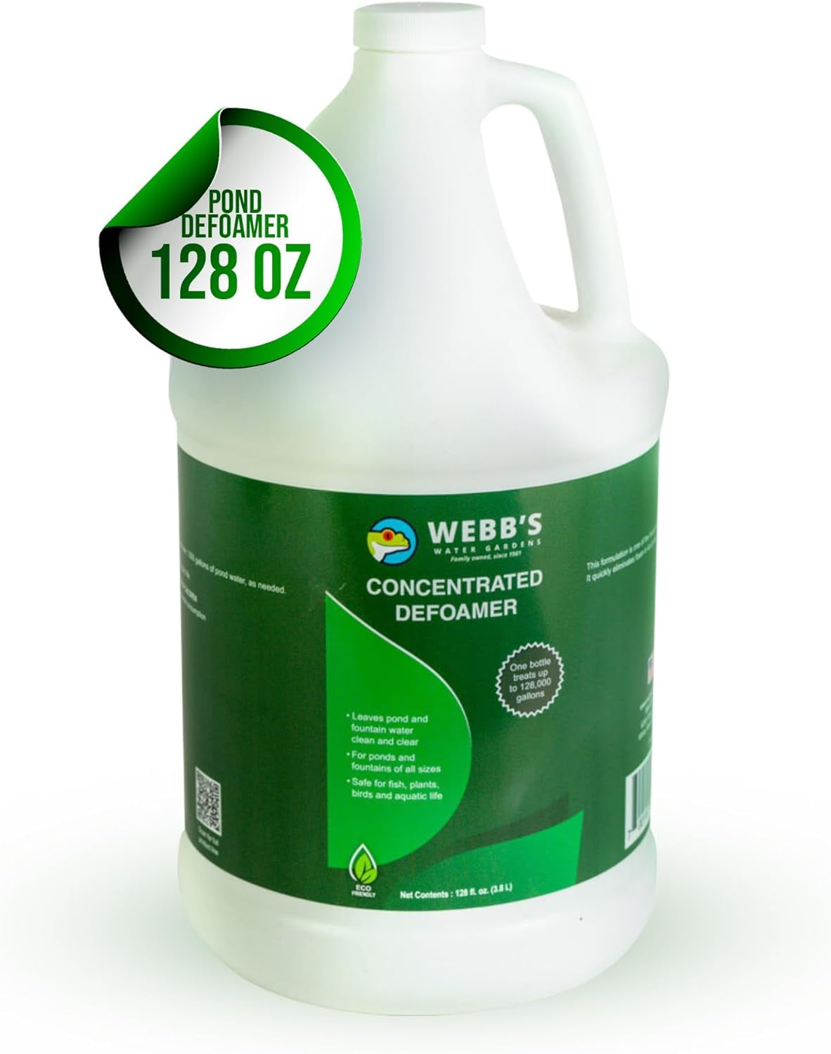 Webb's Water Gardens Pond and Fountain Defoamer Concentrate – Clear and ...