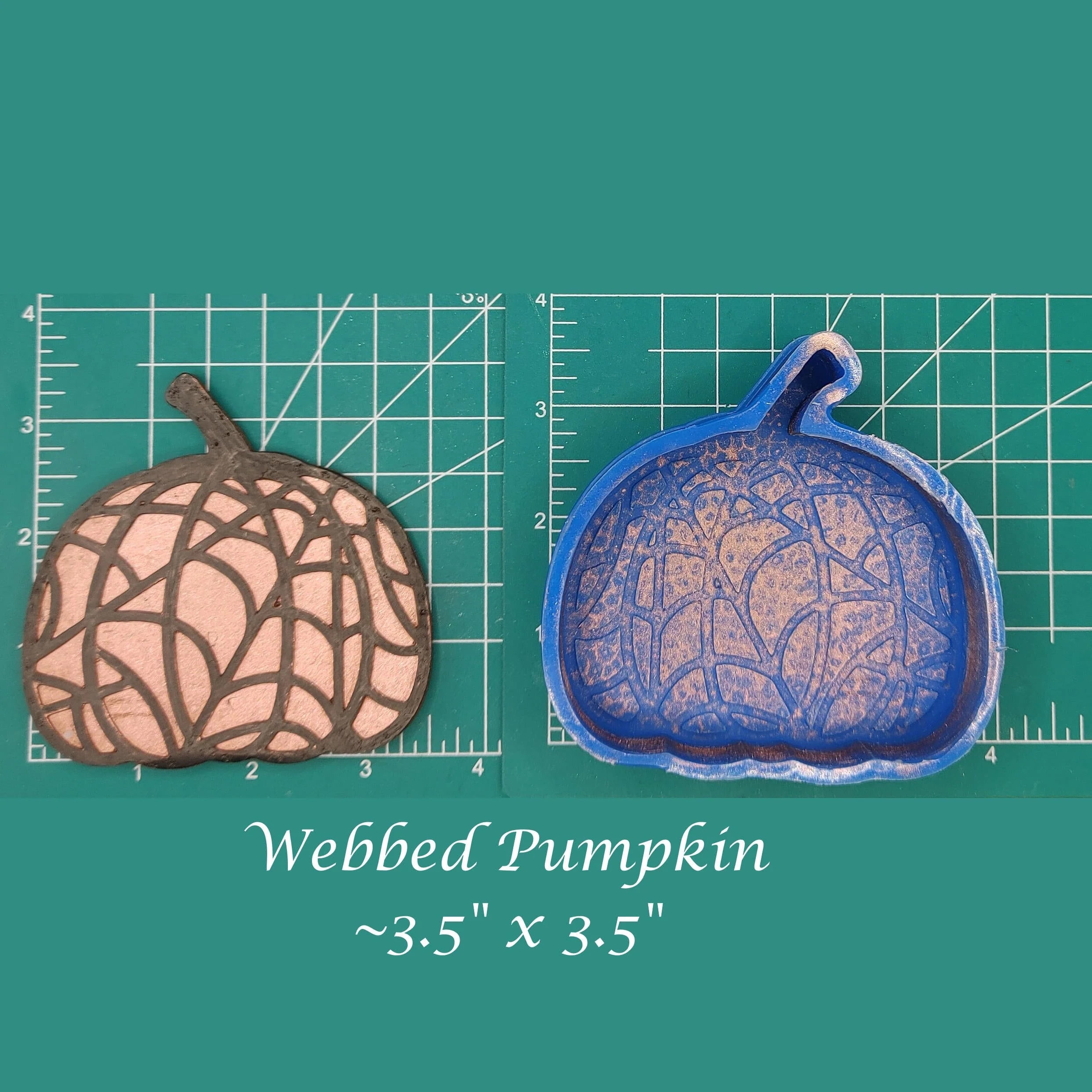 Webbed Pumpkin Silicone Freshie Mold - Walmart.com
