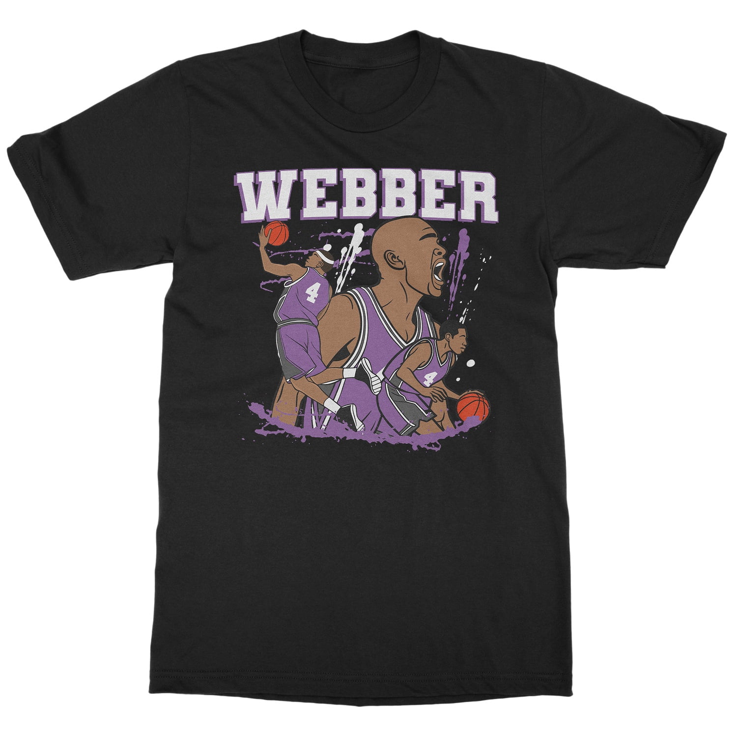 Webber Basketball Legend Tribute - Sacramento Fans Unisex T-Shirt ...