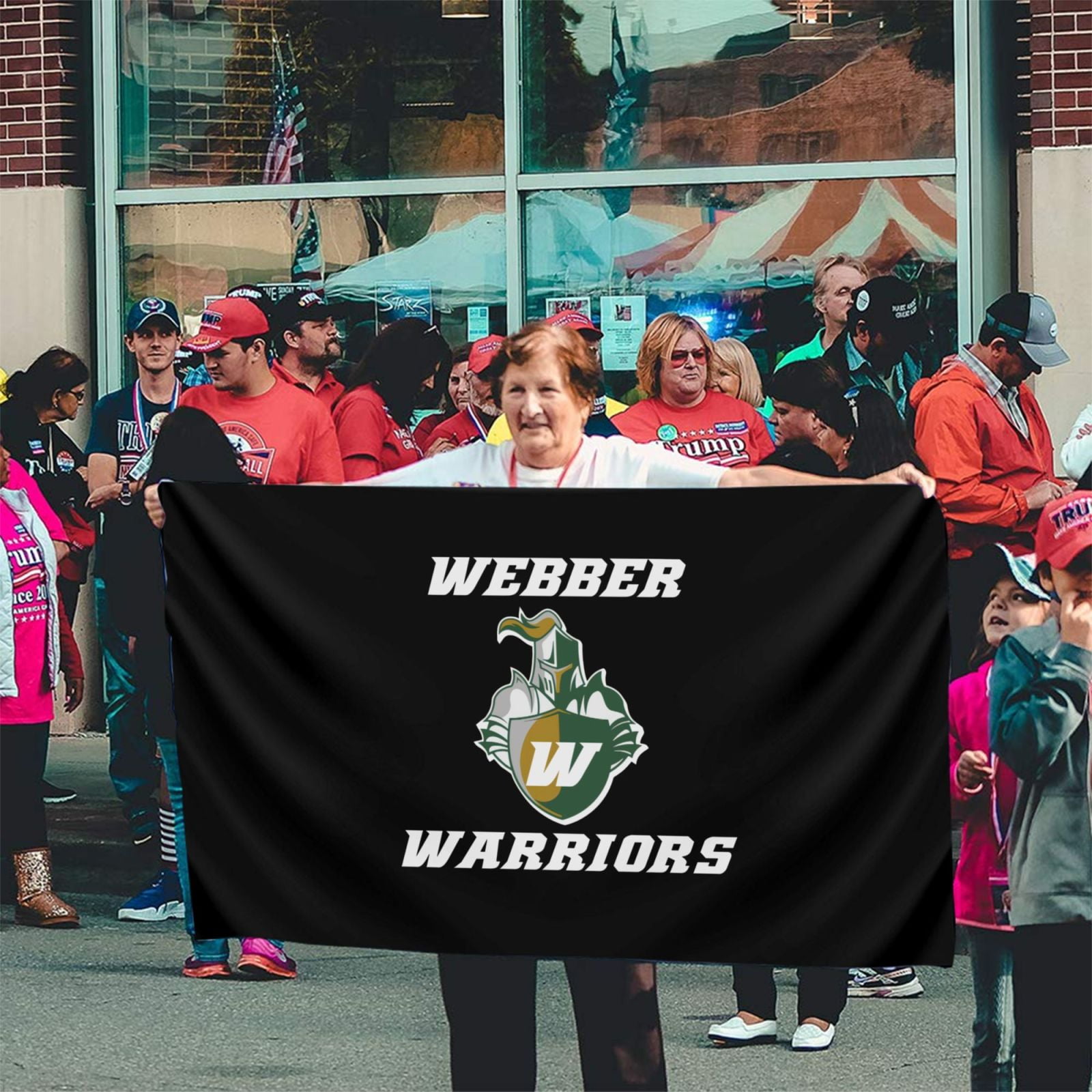 Webber International University Logo Banner Breeze Flag Outdoor Flags ...