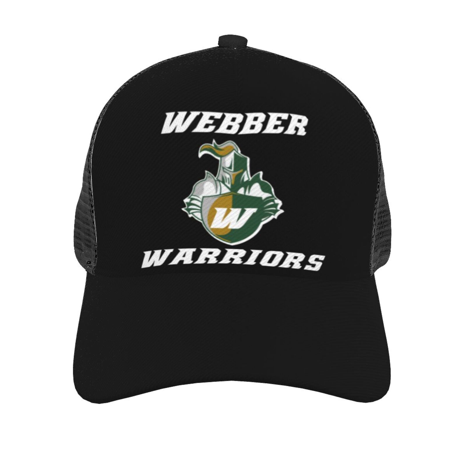 Webber International University Logo Curved Brim Mesh Baseball Cap ...
