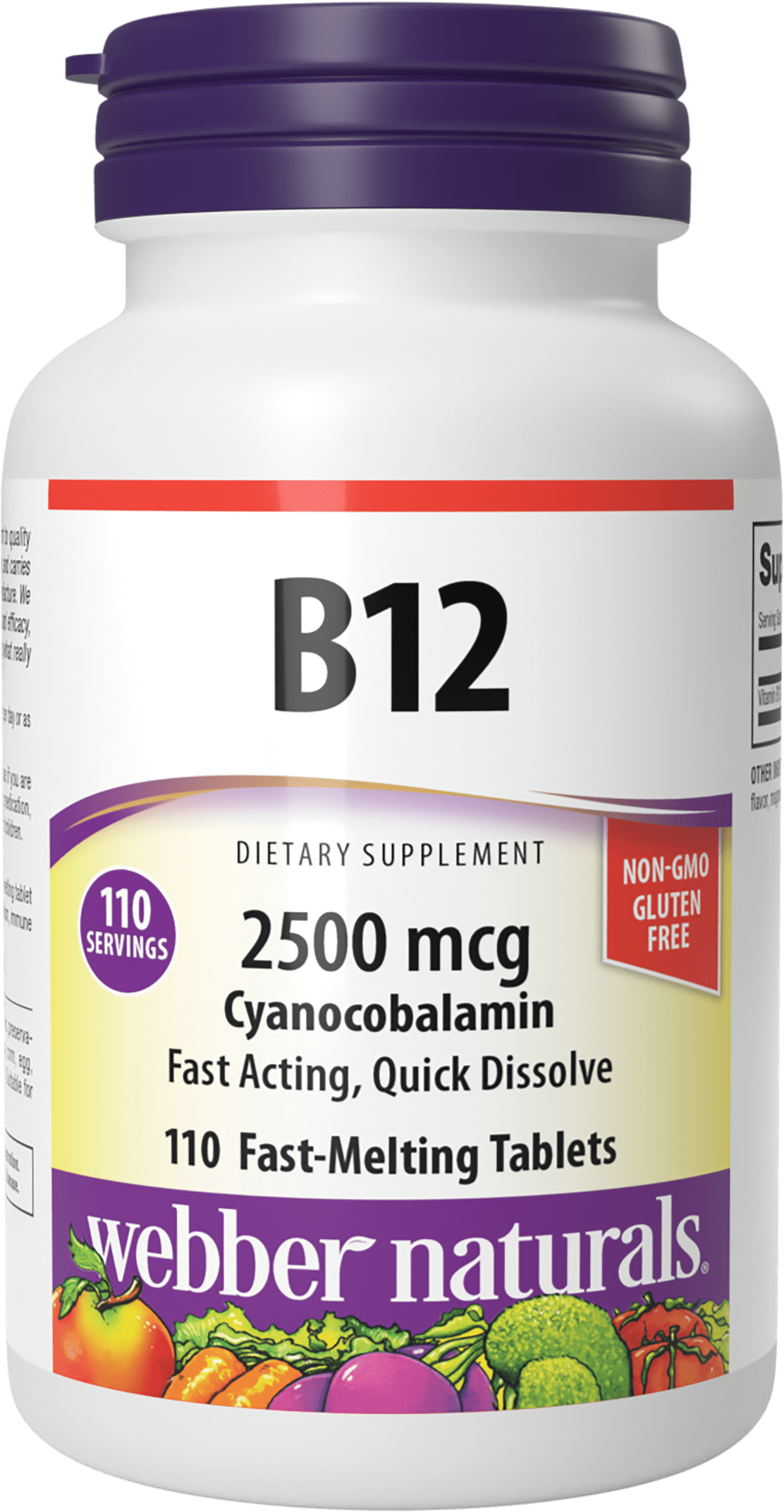 Webber Naturals Vitamin B12 2,500 mcg, 110 Fast Philippines | Ubuy