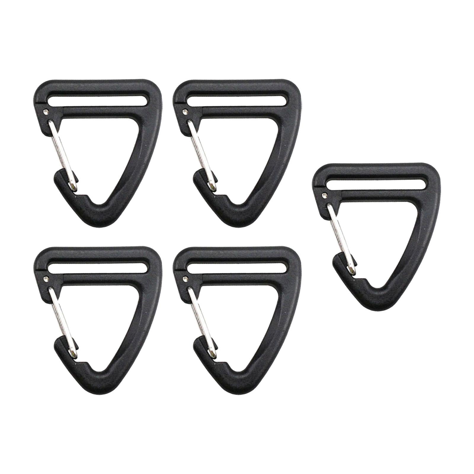 Webbing Strap Hook Black Webbing Connecting Clips for Luggage Bag ...