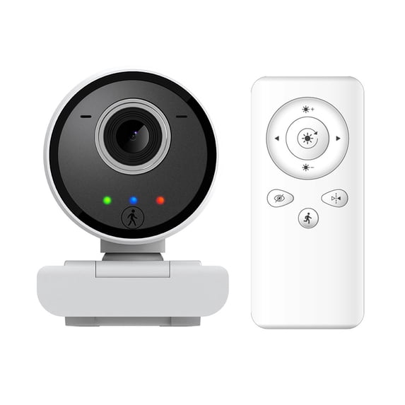 Webcam 1080P AI Humanoid Auto Tracking Web Camera With Remote Control ...