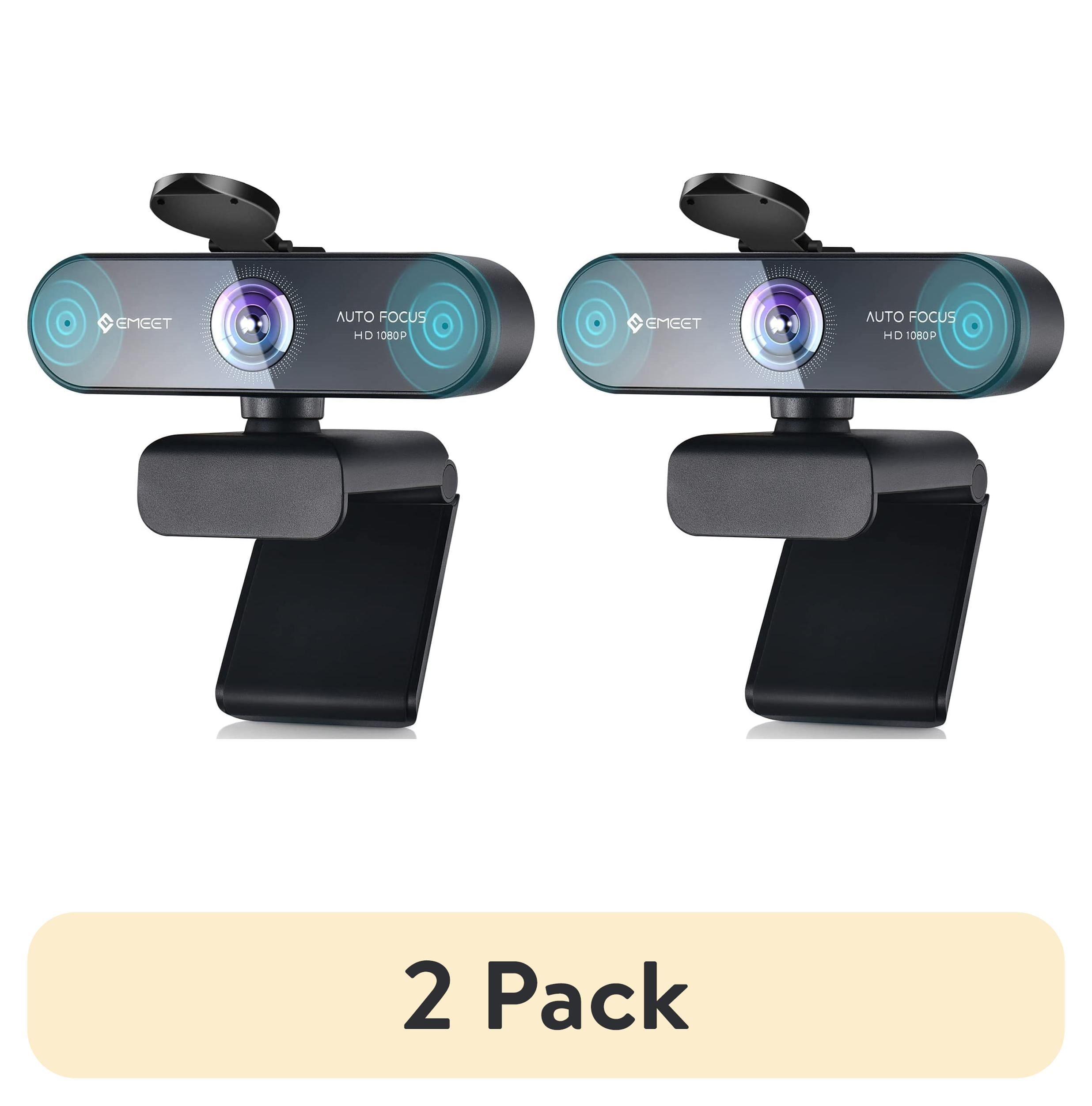 (2 pack) Webcam 1080P Camera with Microphone – Autofocus Webcam EMEET ...