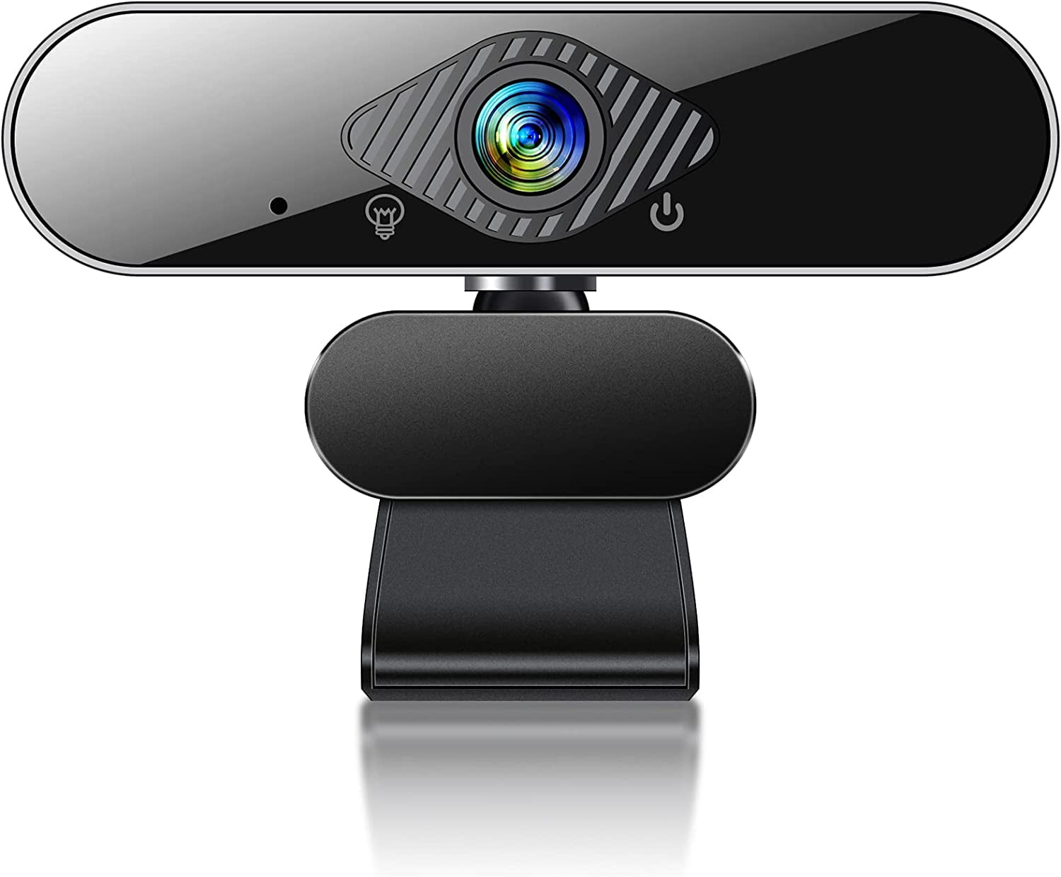 Webcam, 1080P Pro HD Webcam with Stereo Microphone, Plug and Play ...