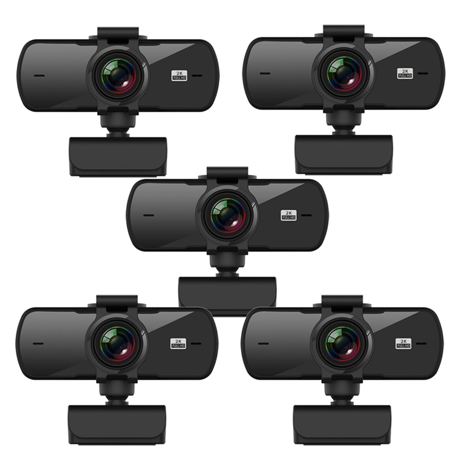 Webcam 2K Full HD 1080P Web Camera Autofocus With Microphone USB Web ...