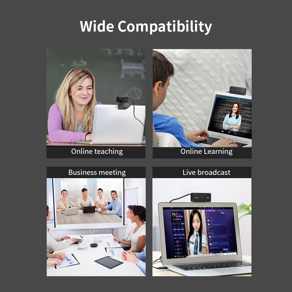 Webcam,Camera Pc Laptop Camera Pc Million Definition Usb Built-in Drive ...