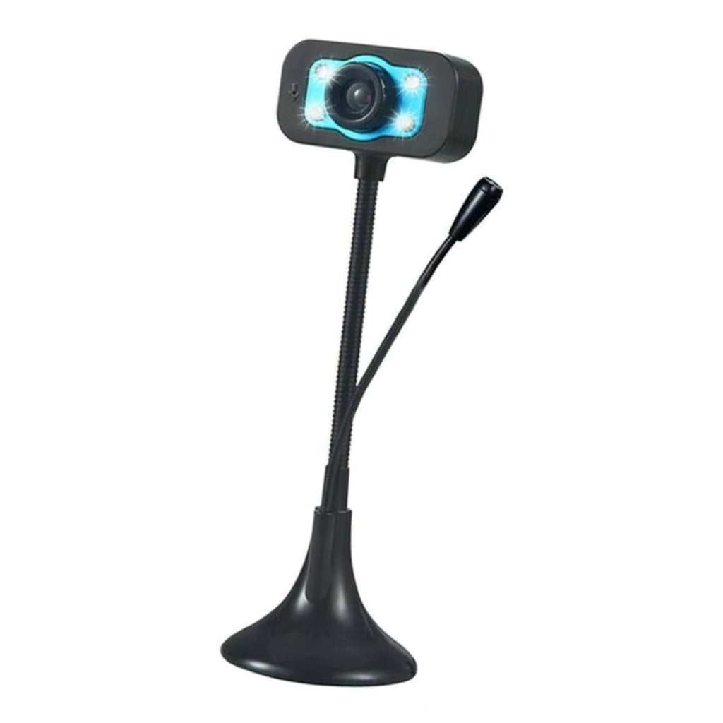 Webcam Camera with Noise Reduction Microphone for Online Courses Business Meeting Conference ...