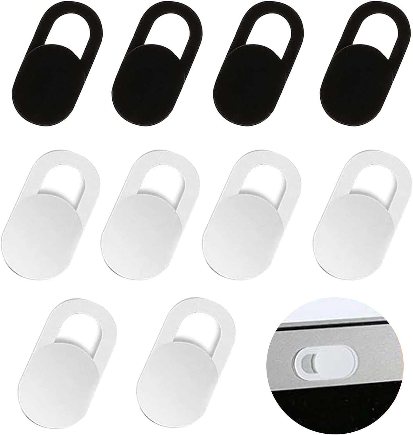 Webcam Cover,10PCS Laptop Camera Cover Slider,Iphone,Ipad,Mac,Pc Camera ...