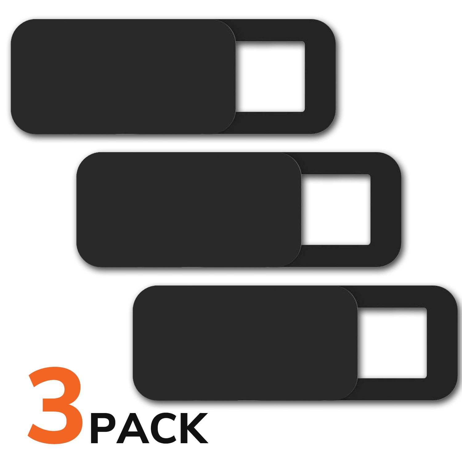 Webcam Cover 3 Packs, GMYLE Ultra-Thin Web Cam Cover Slide Sticker Skin ...