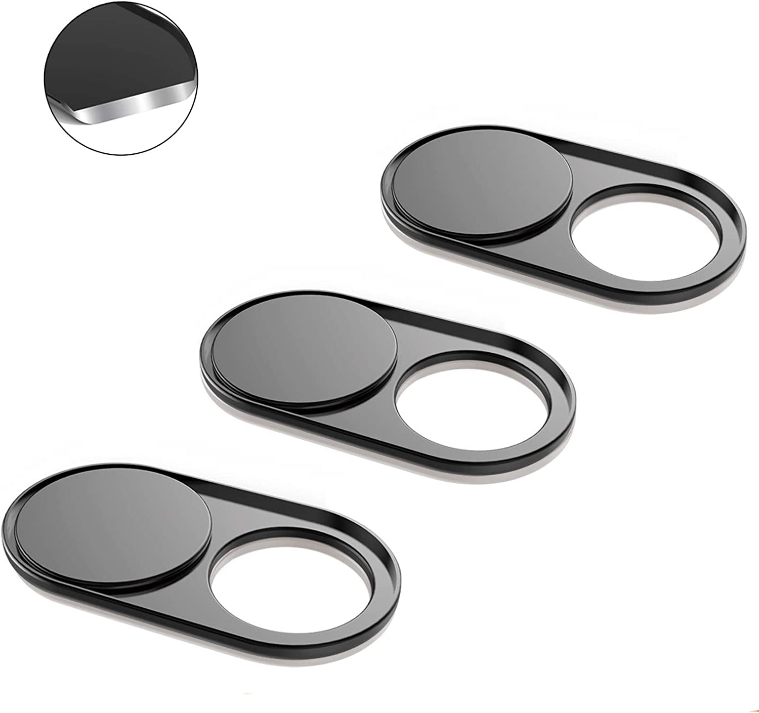 Webcam Cover Slide 0.022in Thin Metal Magnet Web Camera Cover for ...